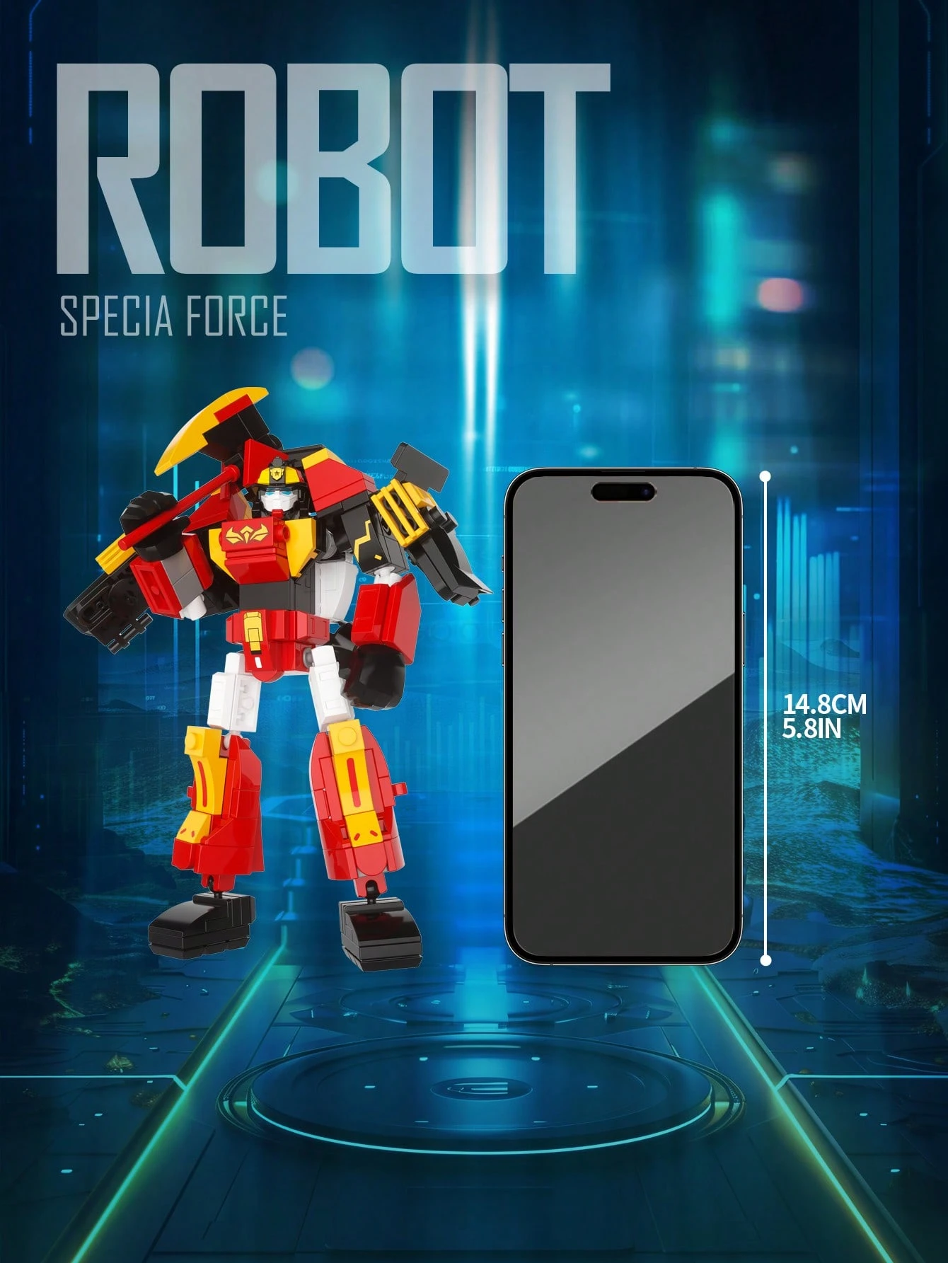 Super Sentinel Building Blocks, Mini Agent Force Construction Toy ...