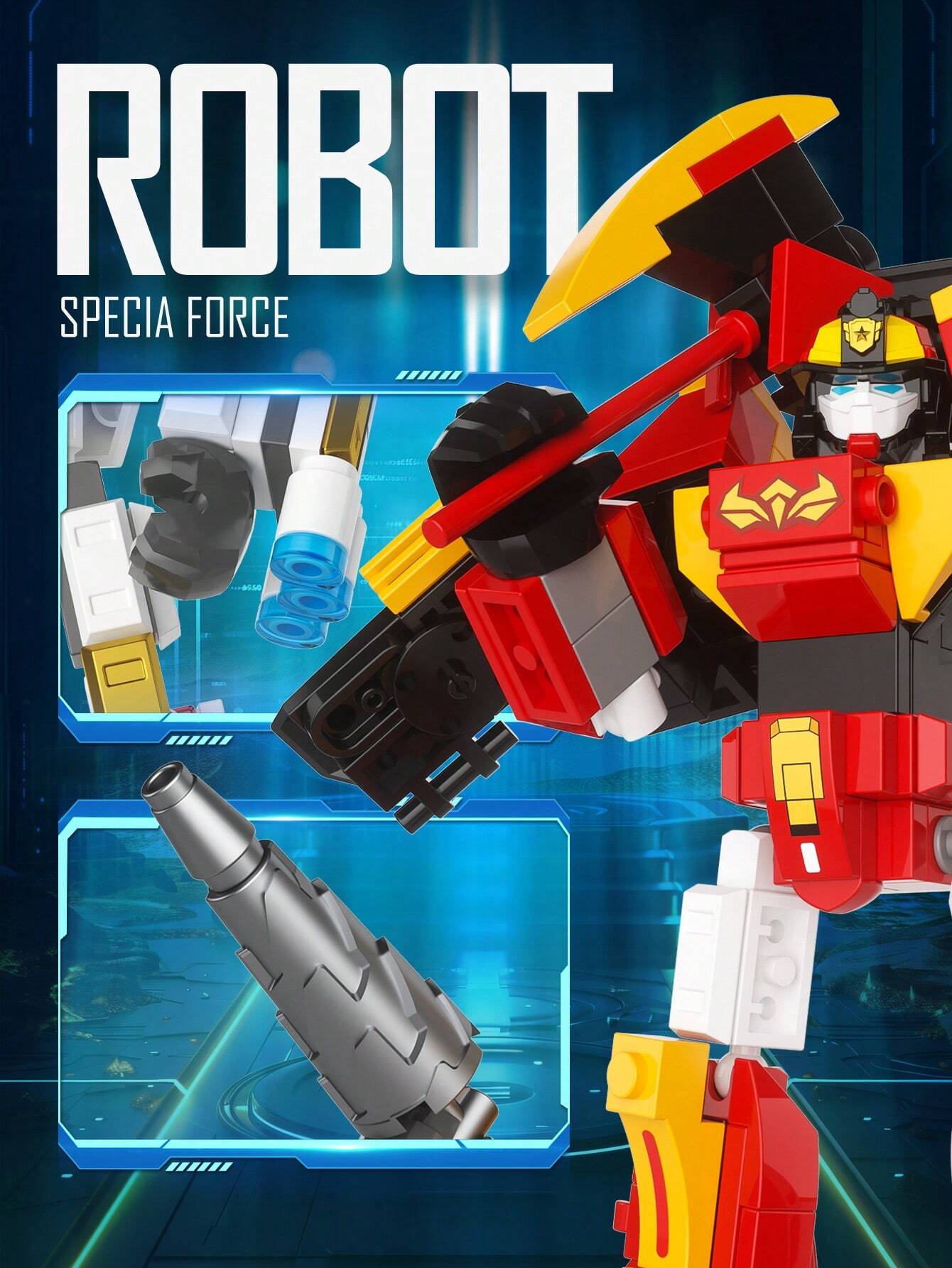 Super Warrior Building Blocks, Mini Special Force Building Block Model ...