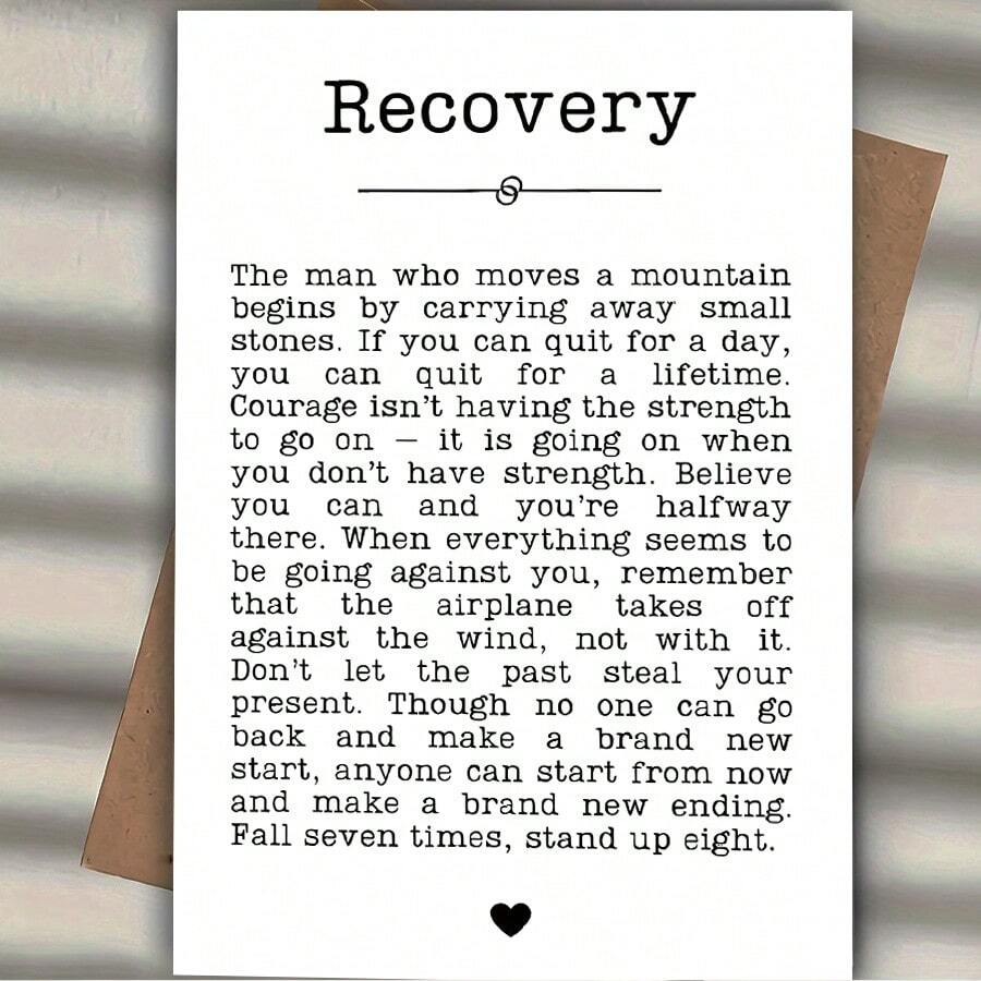 [1pc Inspirational Recovery Cards] Inspirational Recovery Cards For ...