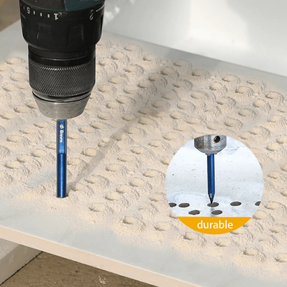 Hexagonal Inclined Head Eccentric Drilling Ceramic SLATE Drilling Dry ...