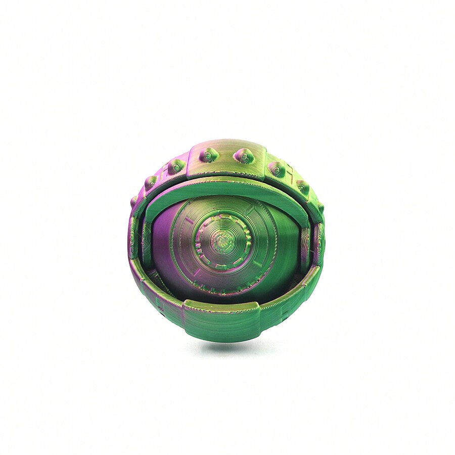 3D Printed Rotating Eyeball, Lifelike Printed Eye Toy Made Of Cool ...