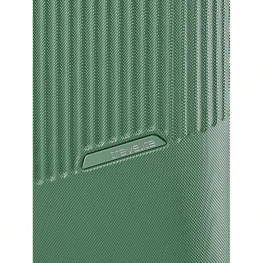 4-Wheel Small Hand Luggage Suitcase 37 Litres ABS Hard Shell Trolley ...