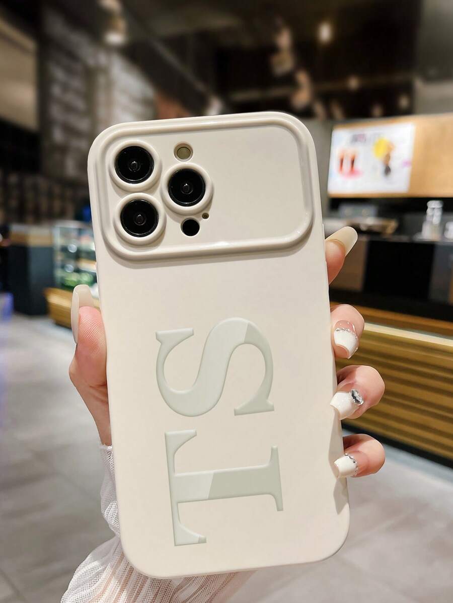 1 Customized Name TPU Full Coverage Glossy Phone Case With Large Window ...