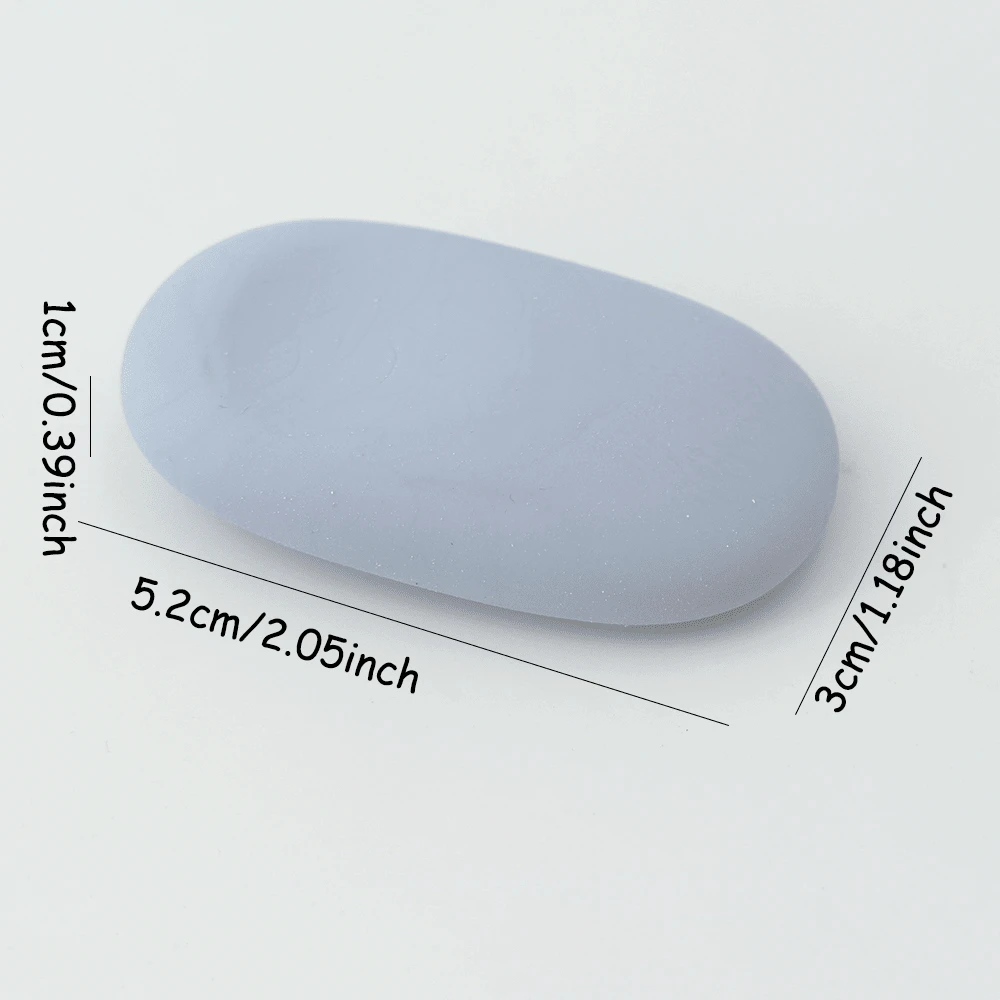 1pc Muted Color Crumb-Free Small Compact Art Sketch Pencil & Soap-Shape ...