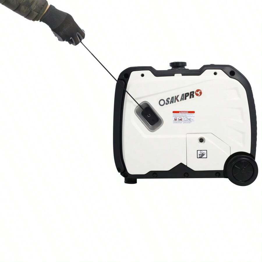 Super Quiet Inverter Generator 4500w Portable Generator Electric Start ...