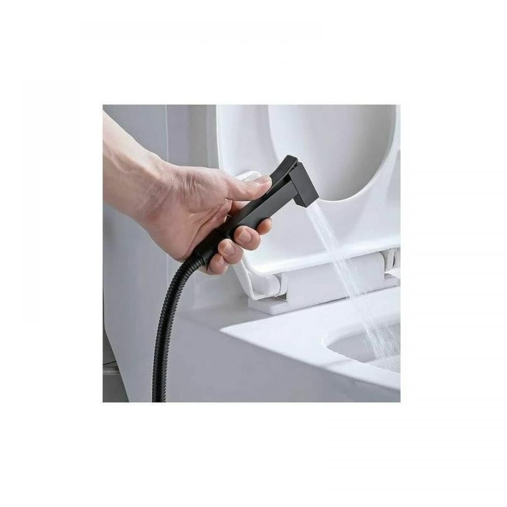 Complete Set Of Brass Toilet Shower, Black, For Personal Hygiene And ...