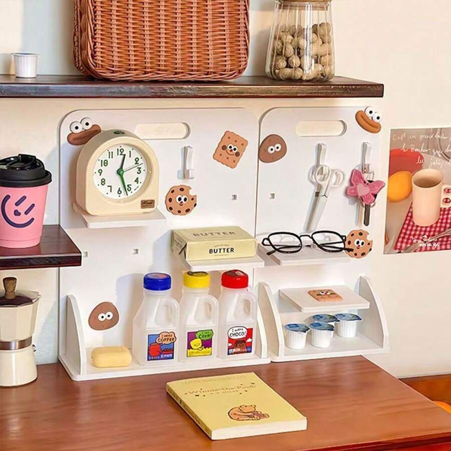 Cave Board Desktop Vertical Board Storage Shelf Dormitory Student Desk ...