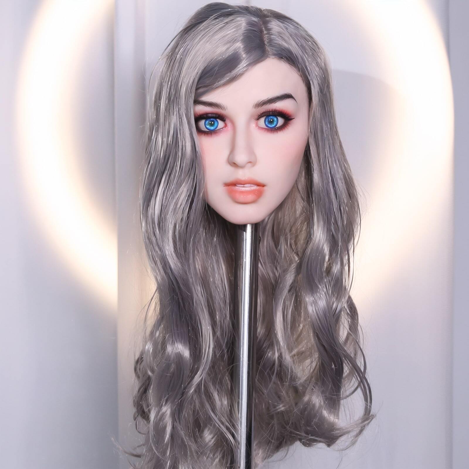 Realistic 3d Face Tpe Sex Doll Head Love Doll Adult Sex Toy Sex Toy Lifelike Male Love Doll For