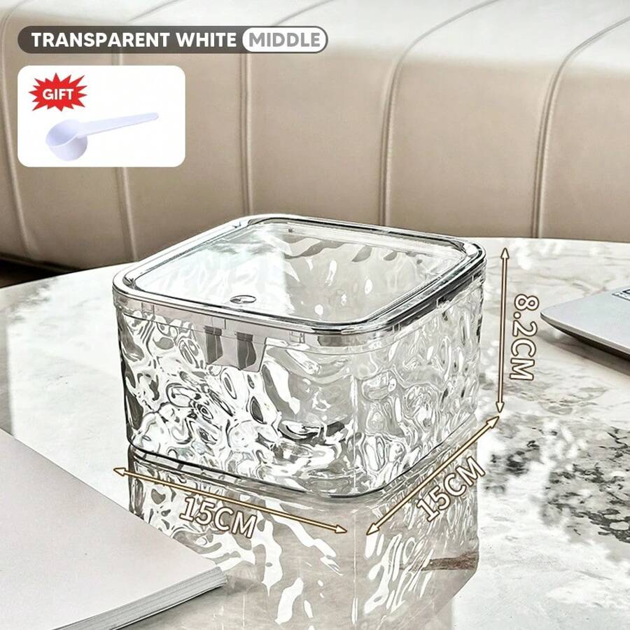 Laundry Pods Container Clear Storage Box For Washing Capsules Dryer ...