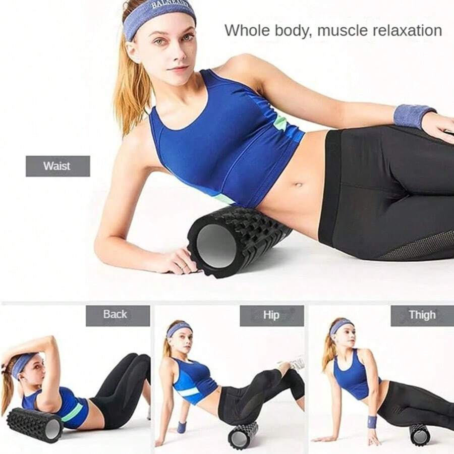 33cm Yoga Column Foam Axis Massage Roller Muscle Back Muscle MassageThe ...