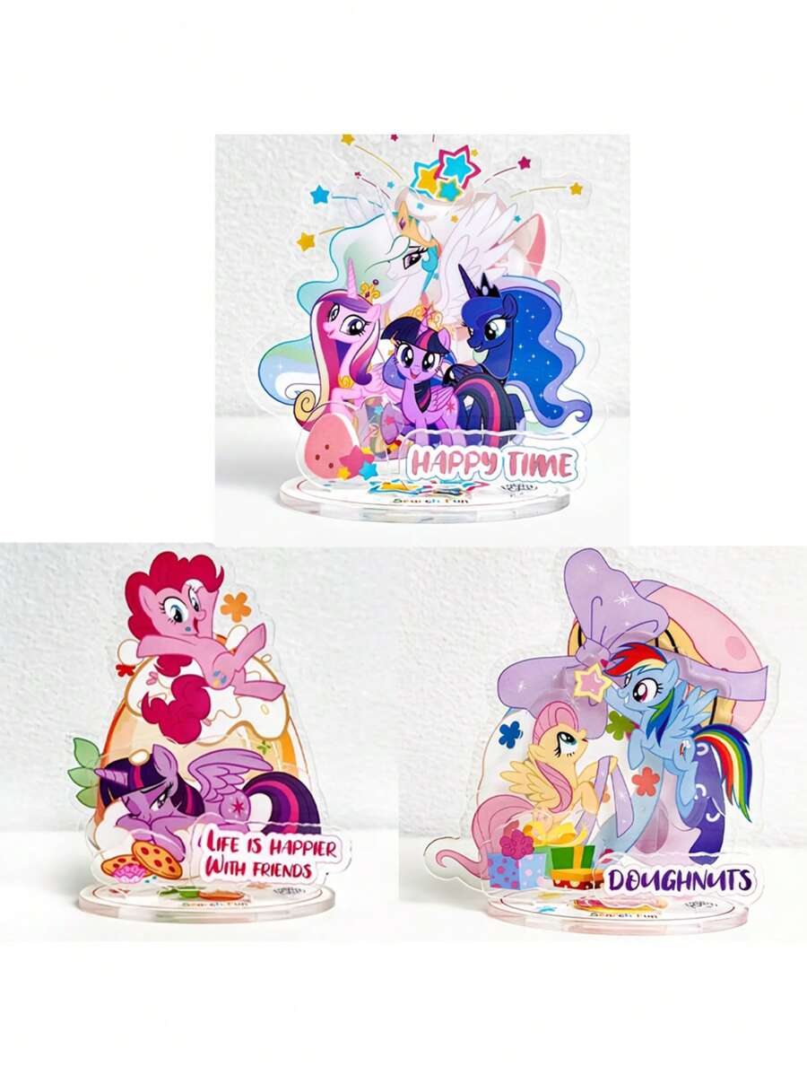 1pc/Set Cute Figures, Twilight Sparkle & Pinkie Pie Cartoon Acrylic ...