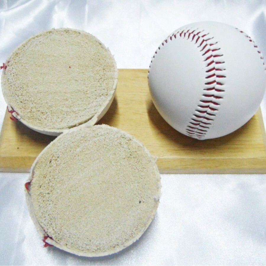9-Inch Blank Standard PVC Rubber Baseball, For Youth Baseball Matches ...