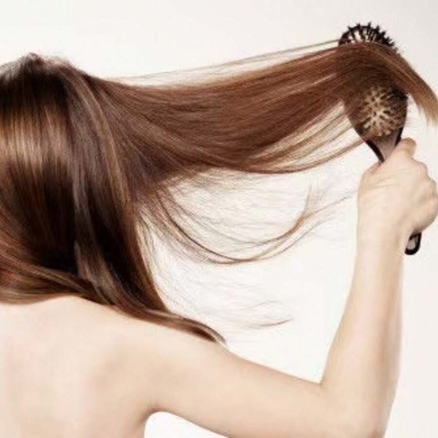 A Simple Straight Hair Comb Curly Hair Comb For Girls Home Everyday ...