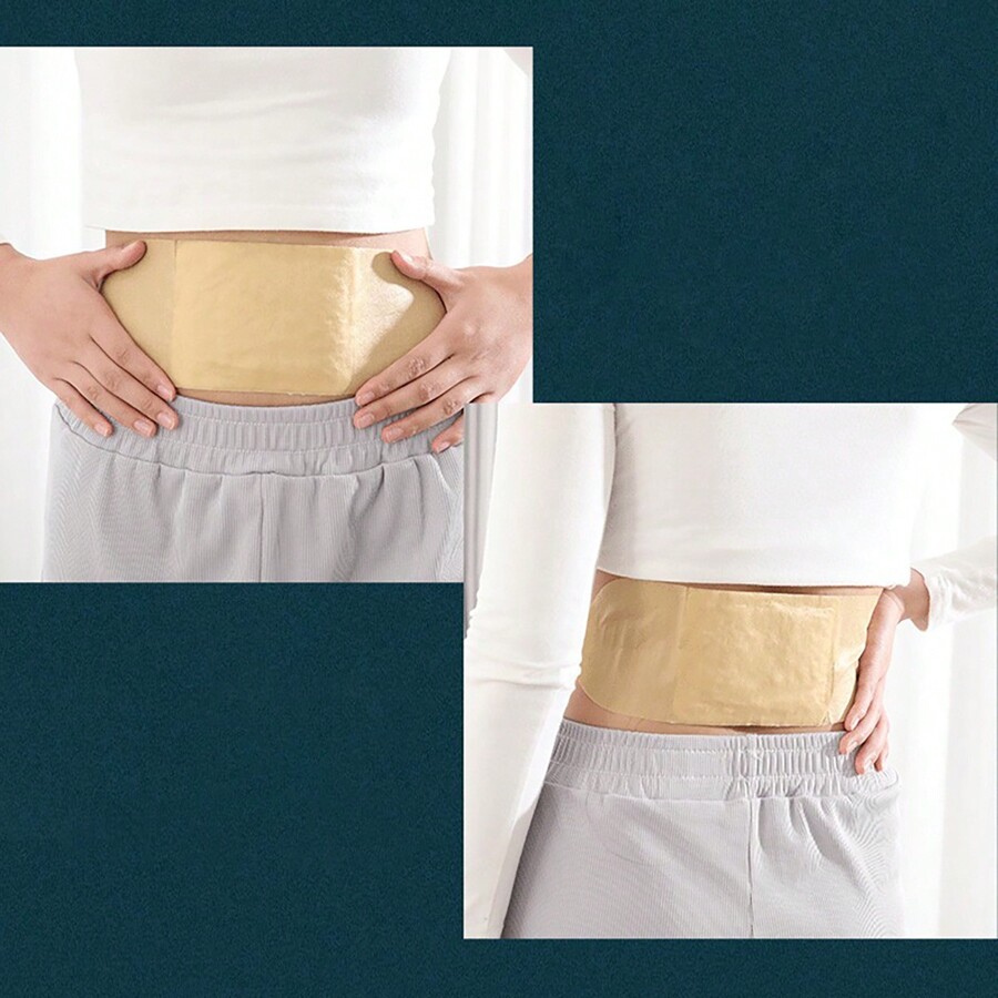 Chinese Herbal Heat Self-Heating Ginger Heat Patch,10pcs Each In 4 ...