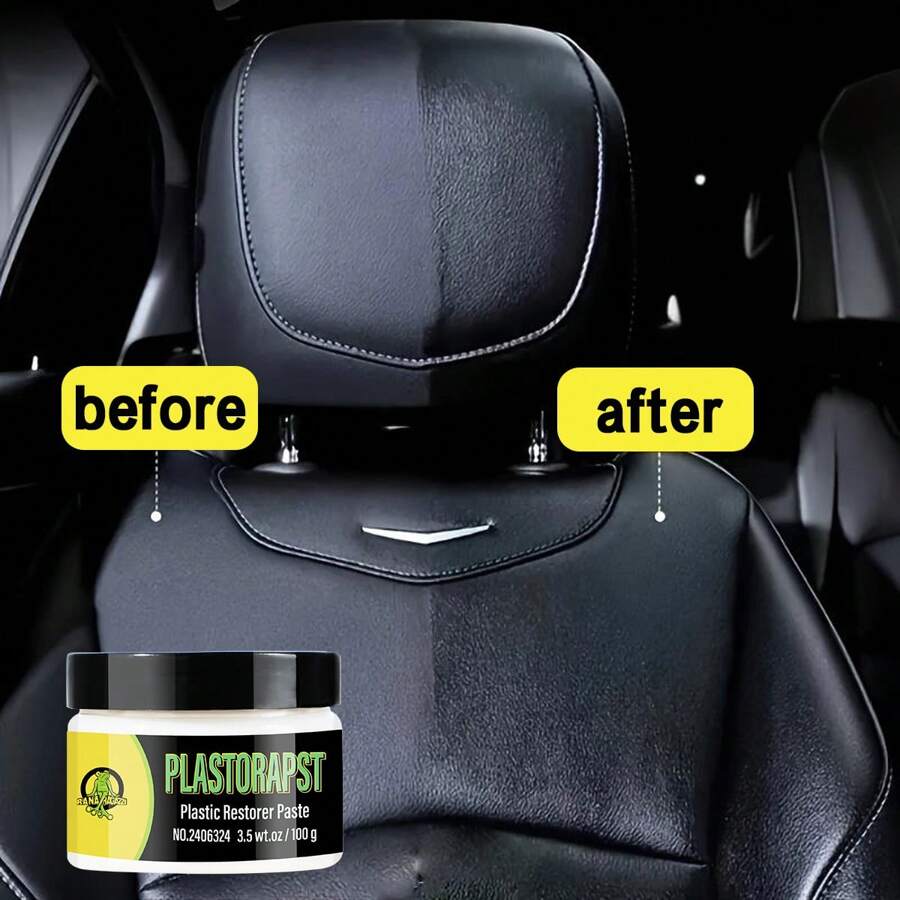 30g/100g Auto Kunststoff Restaurator Paste, für glänzende Schwarz-Optik ...