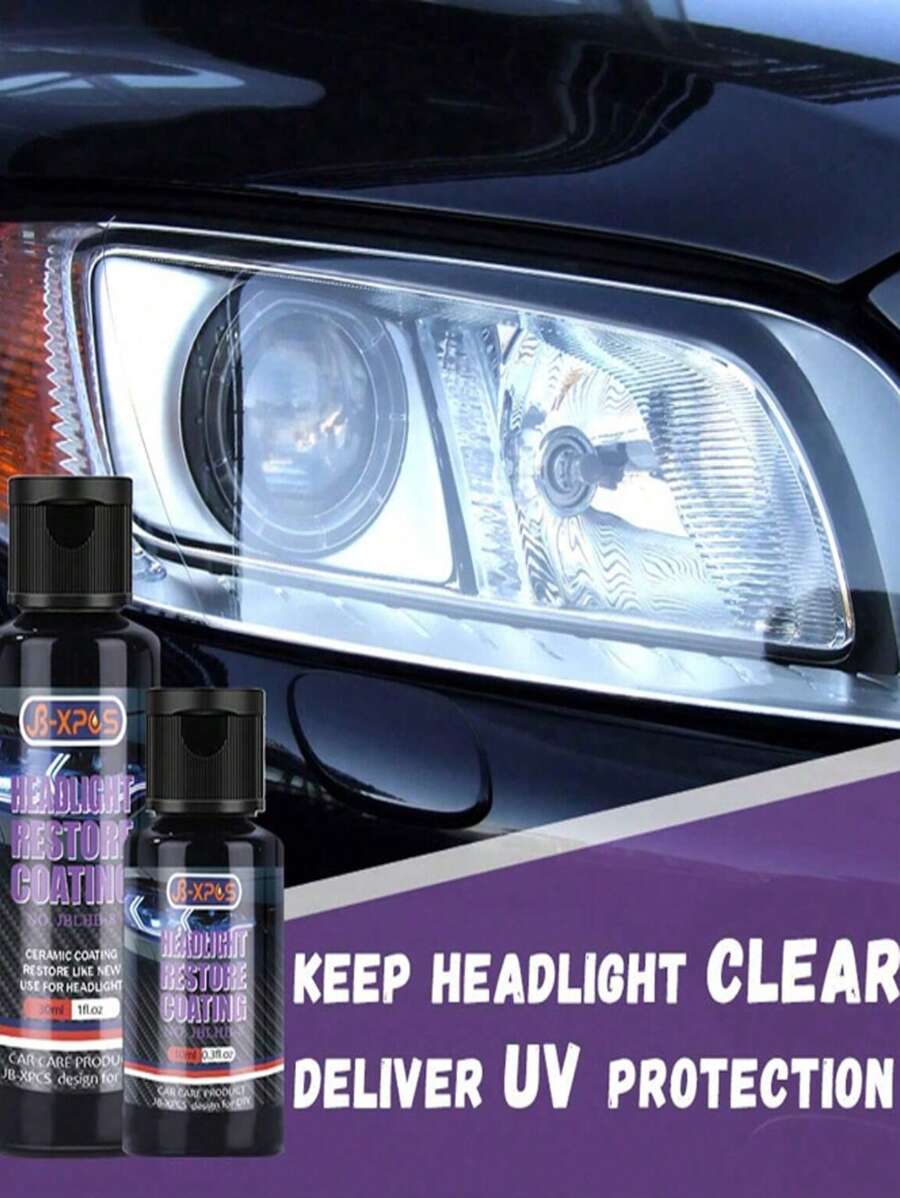 Car Headlight Restoration Polishing Kits Headlamp Scratch Remover Repair Cleaning Paste Remove ...