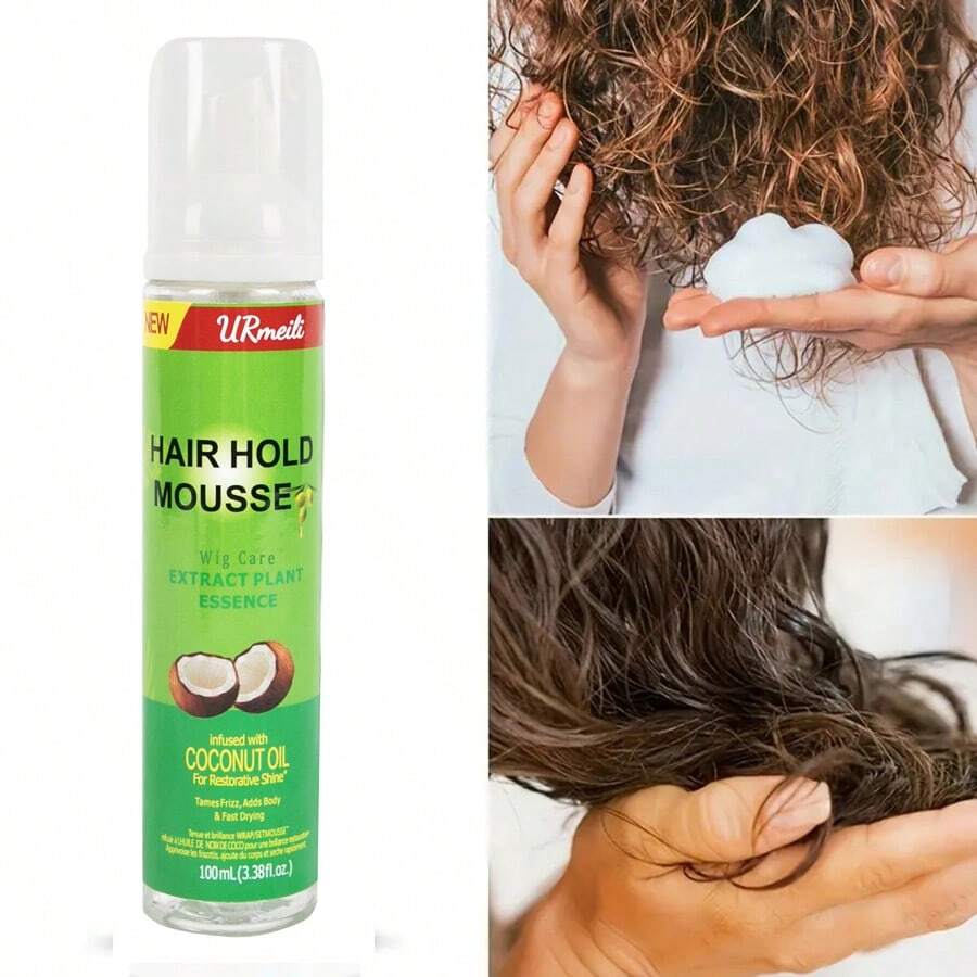 Mousse de acondicionamiento del cabello enriquecida con aceite de oliva ...