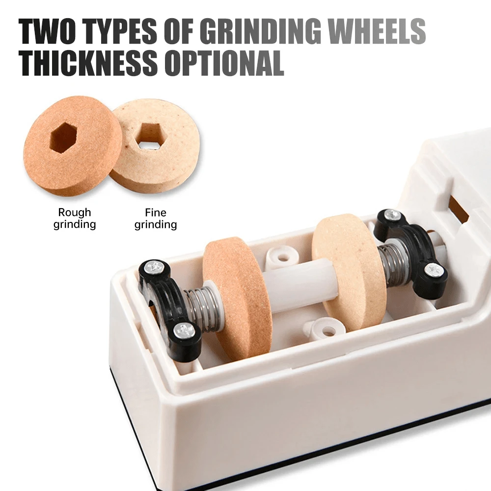 1pc Electric Knife Sharpener, USB Rechargeable Automatic Scissors ...