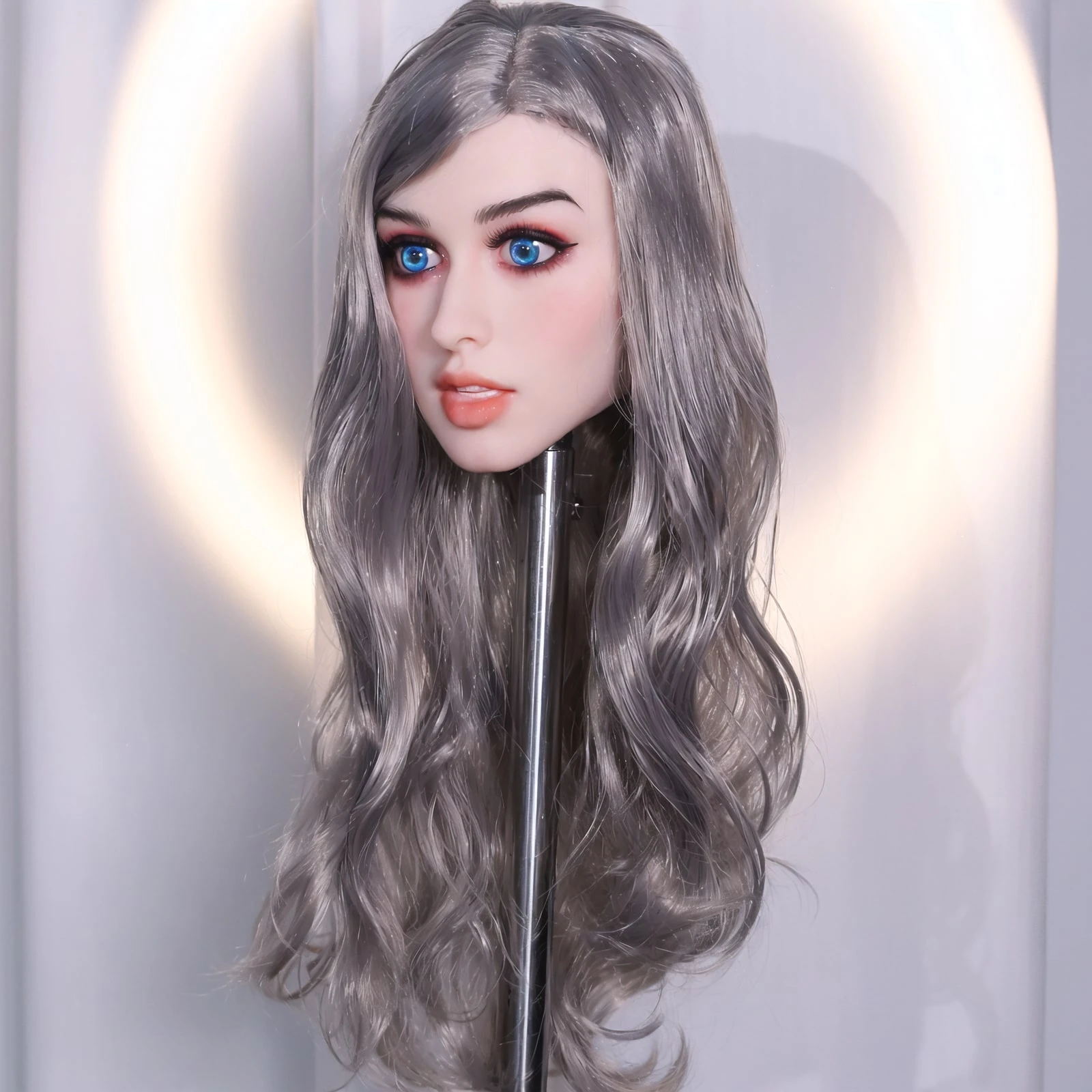 Realistic 3d Face Tpe Sex Doll Head Love Doll Adult Sex Toy Sex Toy