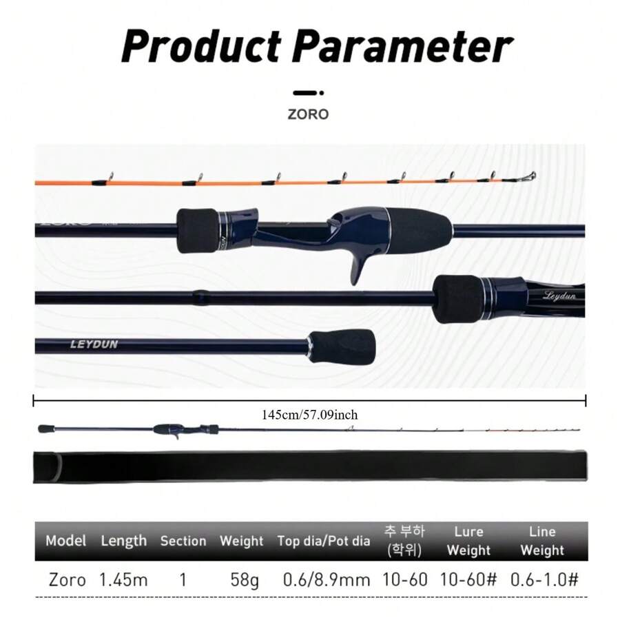 Super Light Fishing Rods 145cm 58g Tianium Tip Cuttlefish Octopus Fishing Casting Rod Squid Boat ...