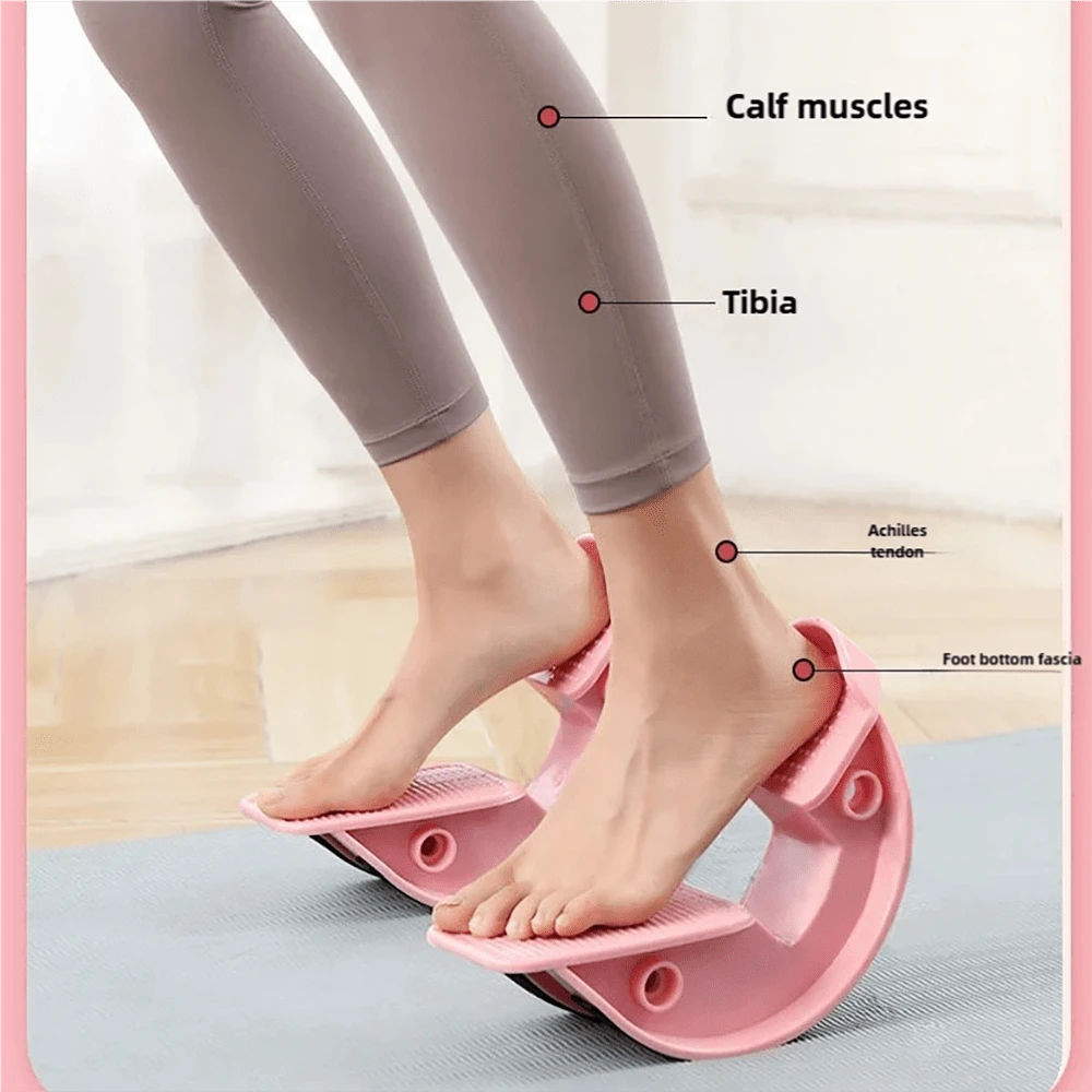 1 Piece Yoga Stretching Wheel Indoor Exercise Stretching Board Achilles ...