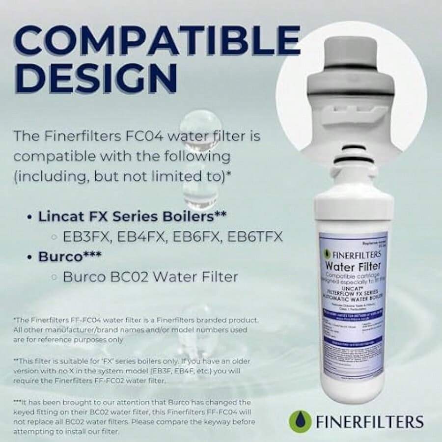 Water Filter Compatible All Lincat FilterFlow FX Series Auto Water ...