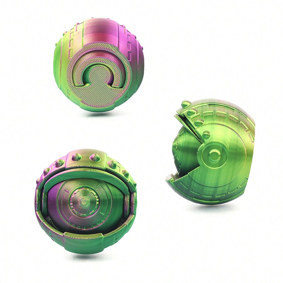 3D Printed Rotating Eyeball, Lifelike Printed Eye Toy Made Of Cool ...
