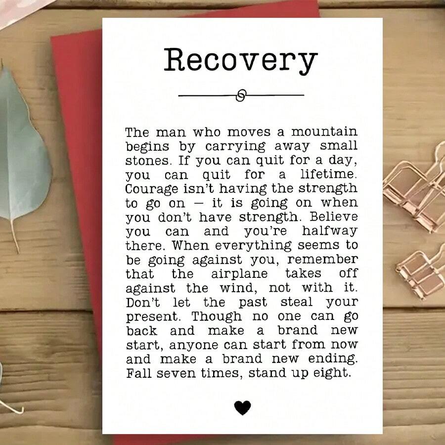 [1pc Inspirational Recovery Cards] Inspirational Recovery Cards For ...