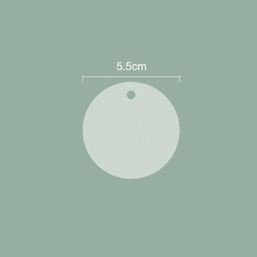 50 PCS Custom Frosted PVC Hang Tags With Nylon String, Luxury Printed ...