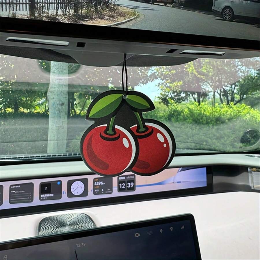 Mc.P.P 1/3pcs Fruit Cherry Car Air Freshener - Long-Lasting Scented ...