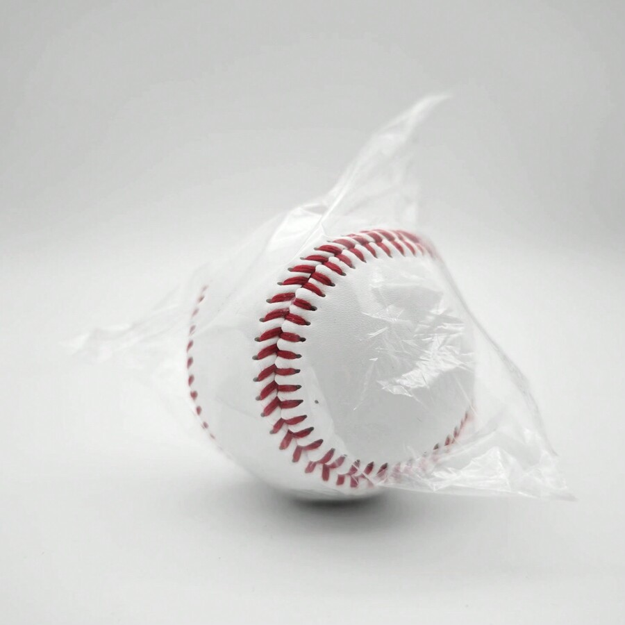 9-Inch Blank Standard PVC Rubber Baseball, For Youth Baseball Matches ...