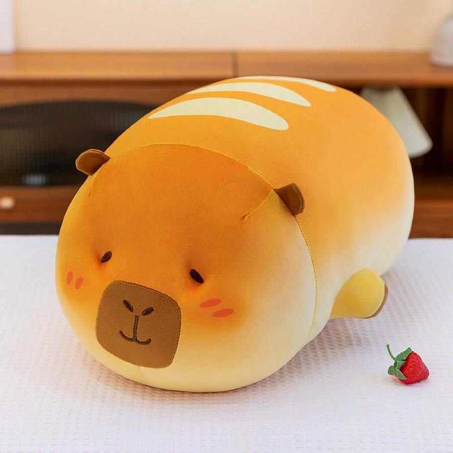 New Baking Baker Capybara Plush Doll, Cute Capybara Bread Series Soft Doll | SHEIN South Africa