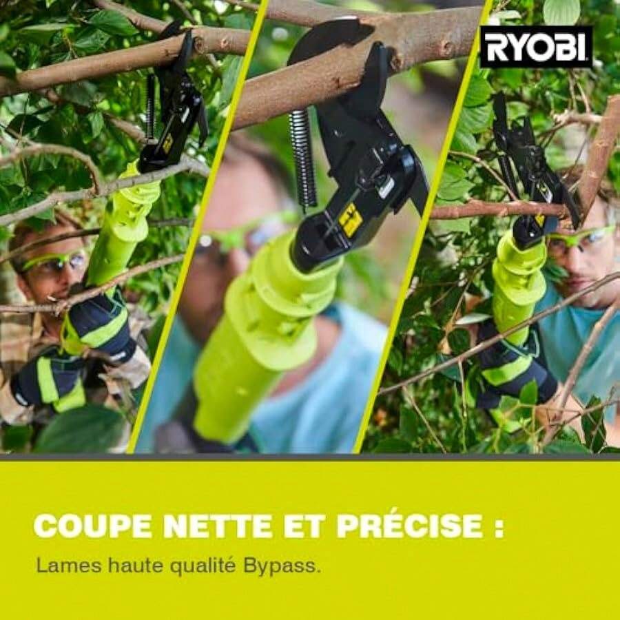 Ryobi OLP1832BX 18V ONE+ Cordless 0.85m Bypass Lopper Body Only Green ...