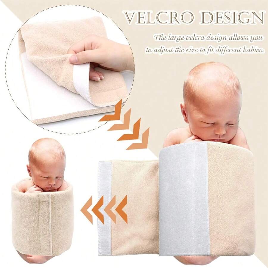Newborn Baby Photography Props, Soft Baby Shooting Wrap, Adjustable ...