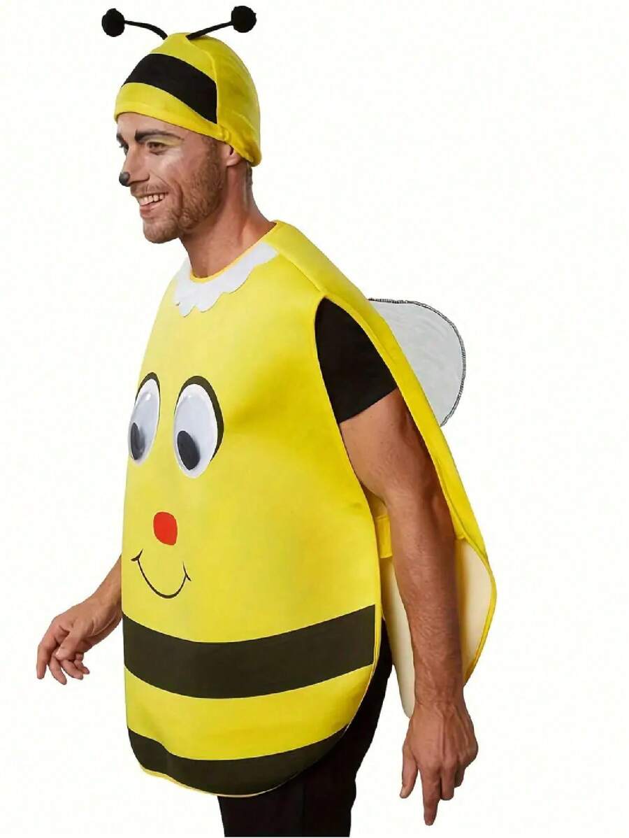 Mardi Gras Bee Cosplay Costume Animal Impersonation Play Costume Stage ...