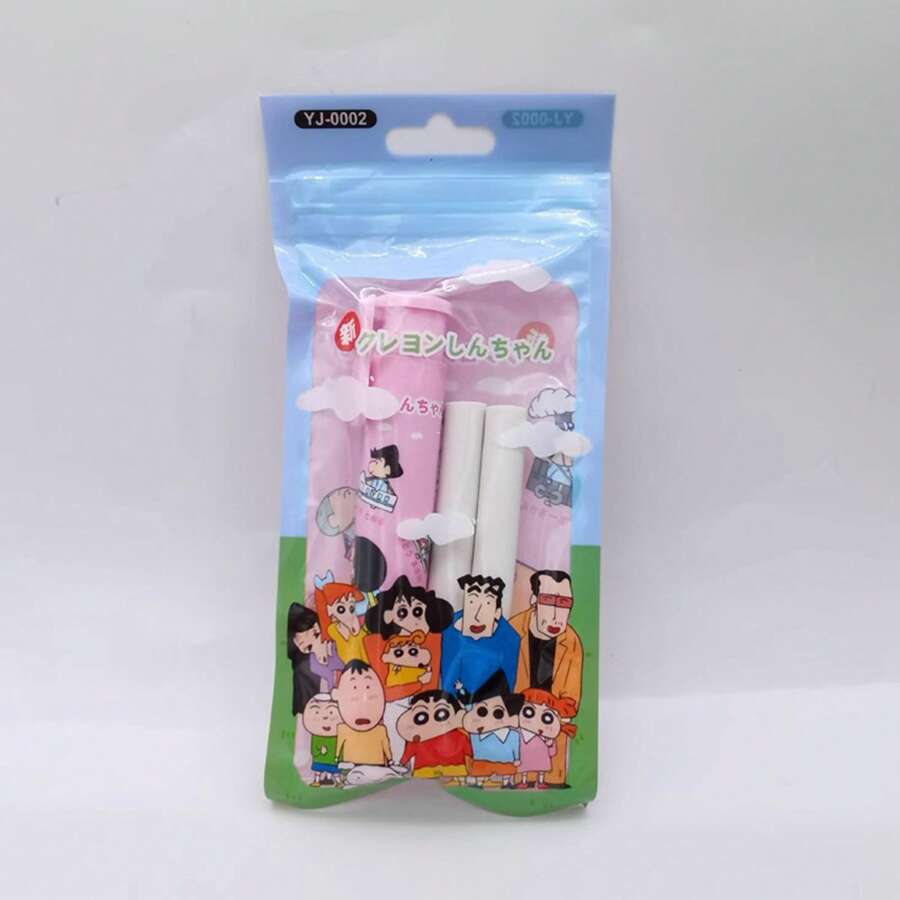 CRAYON SHINCHAN Crayon Shin Chan Pencil Eraser New Set Card Set Cute ...