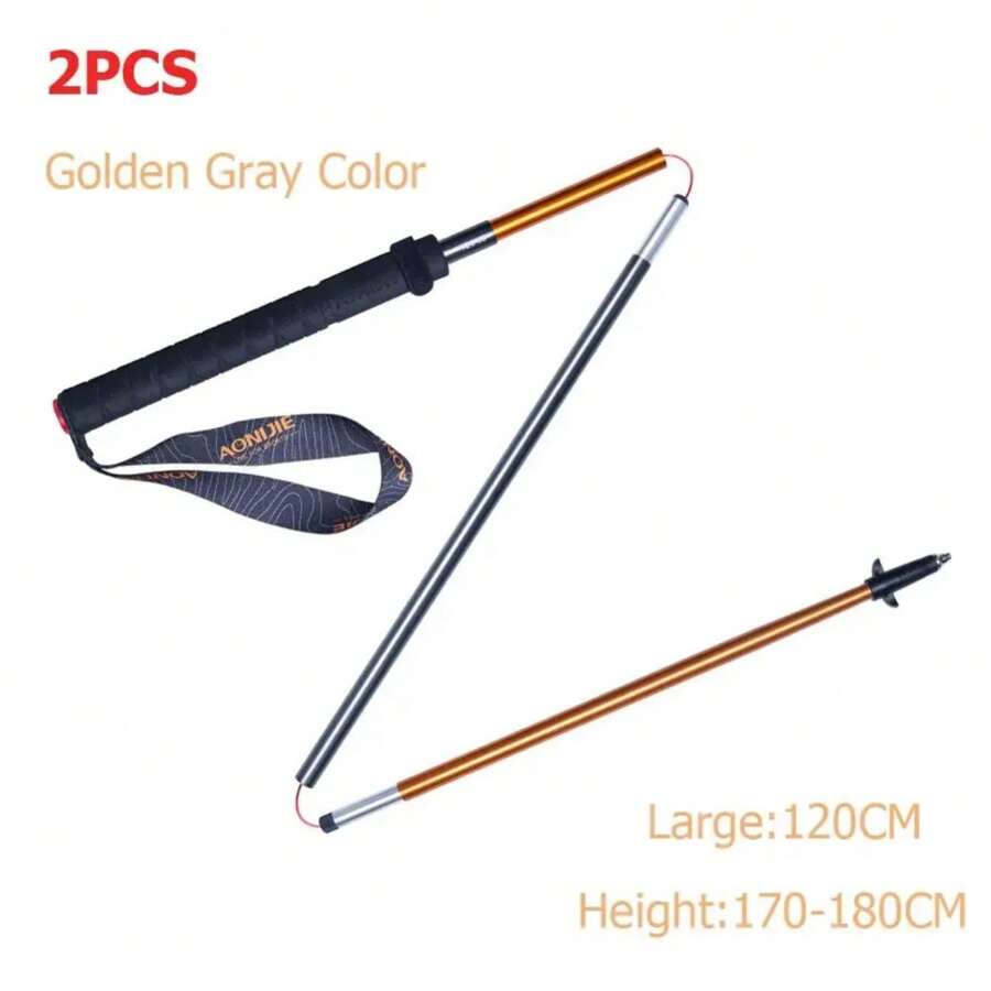 Lightweight Folding Collapsible Quick Lock Trekking Pole Hiking Pole ...