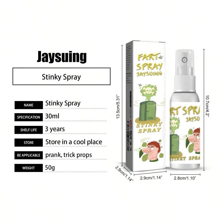 Prank Stink Spray - Hilarious Farts And Smell Pranks, Concentrated Liquid Recipes, Party Party ...