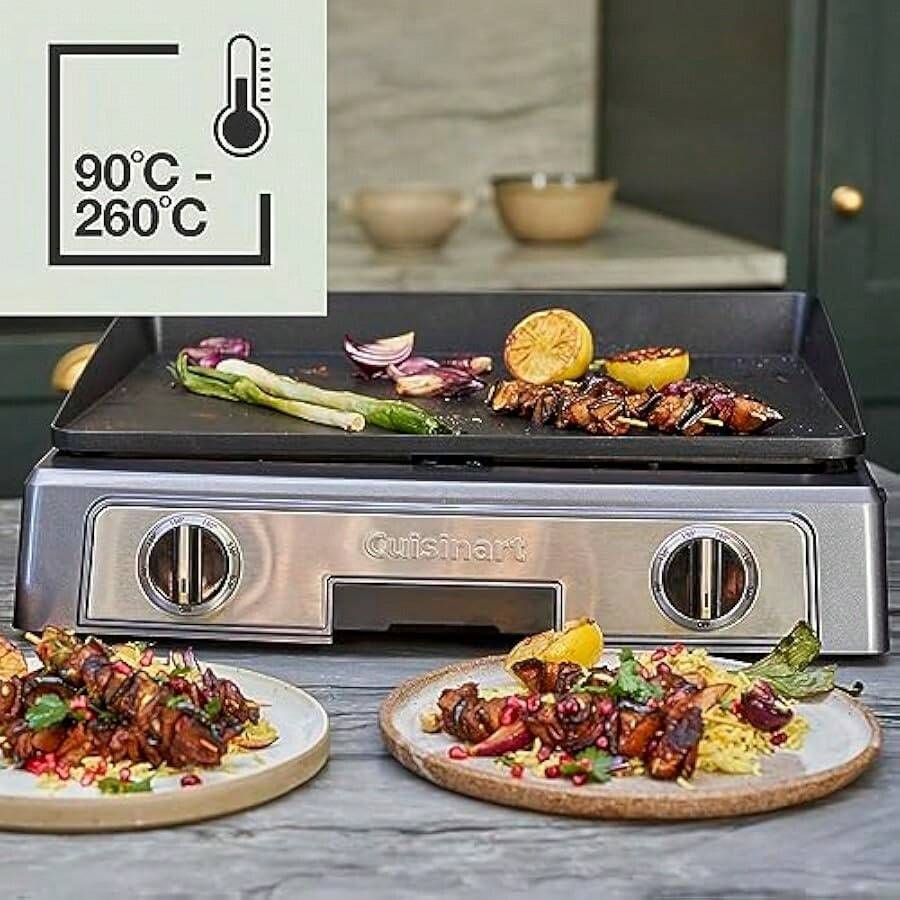 XL Electric Plancha Grill And Griddle Hot Plate For Home Use Non-Stick ...