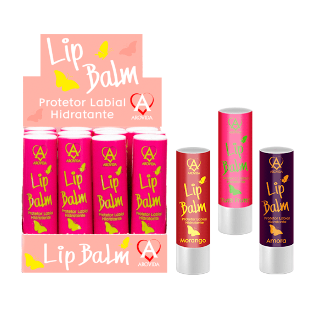 Lip Balm Protetor Labial Amora 3,5g - Arovida | SHEIN Brasil