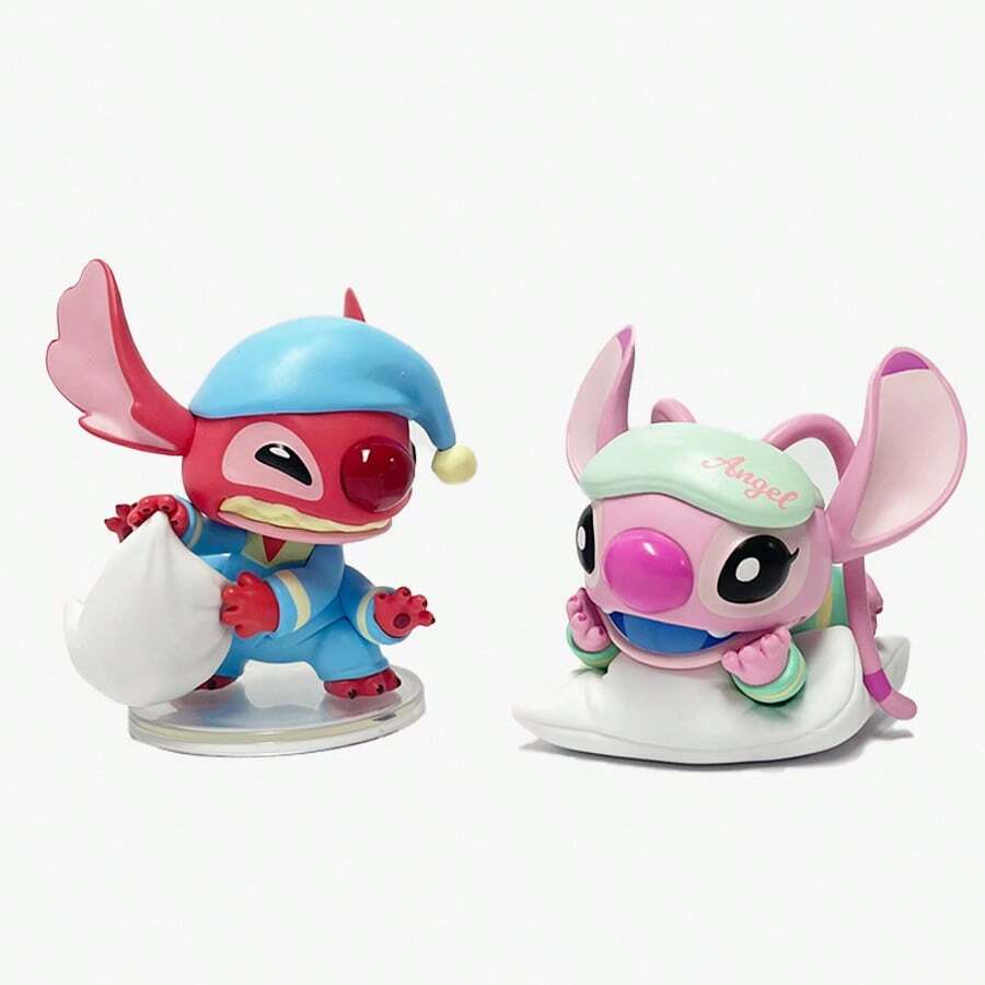 Miniso Disney Lilo & Stitch Pillow Fight Series Mystery Blind Box ...