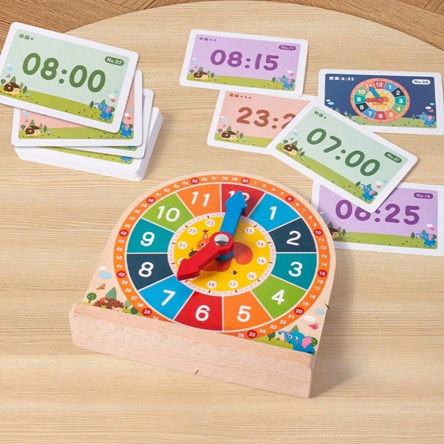Children's Educational Intelligent Develop Time Recognition Clock Model ...
