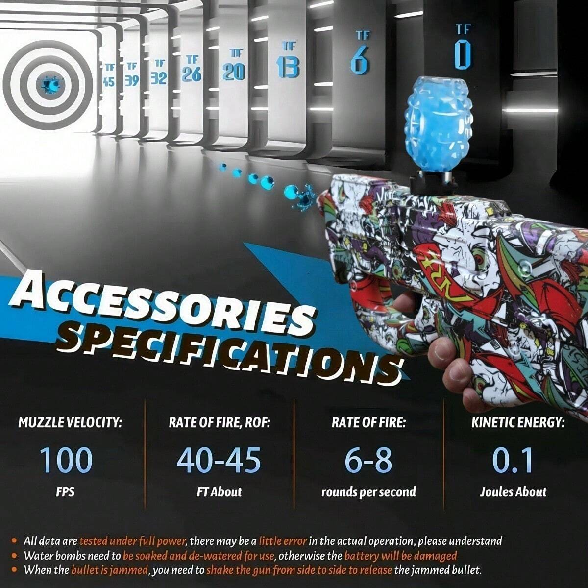 [USB Rechargeable Automatic Water Balloon Gun Shooting Toy] Electric ...