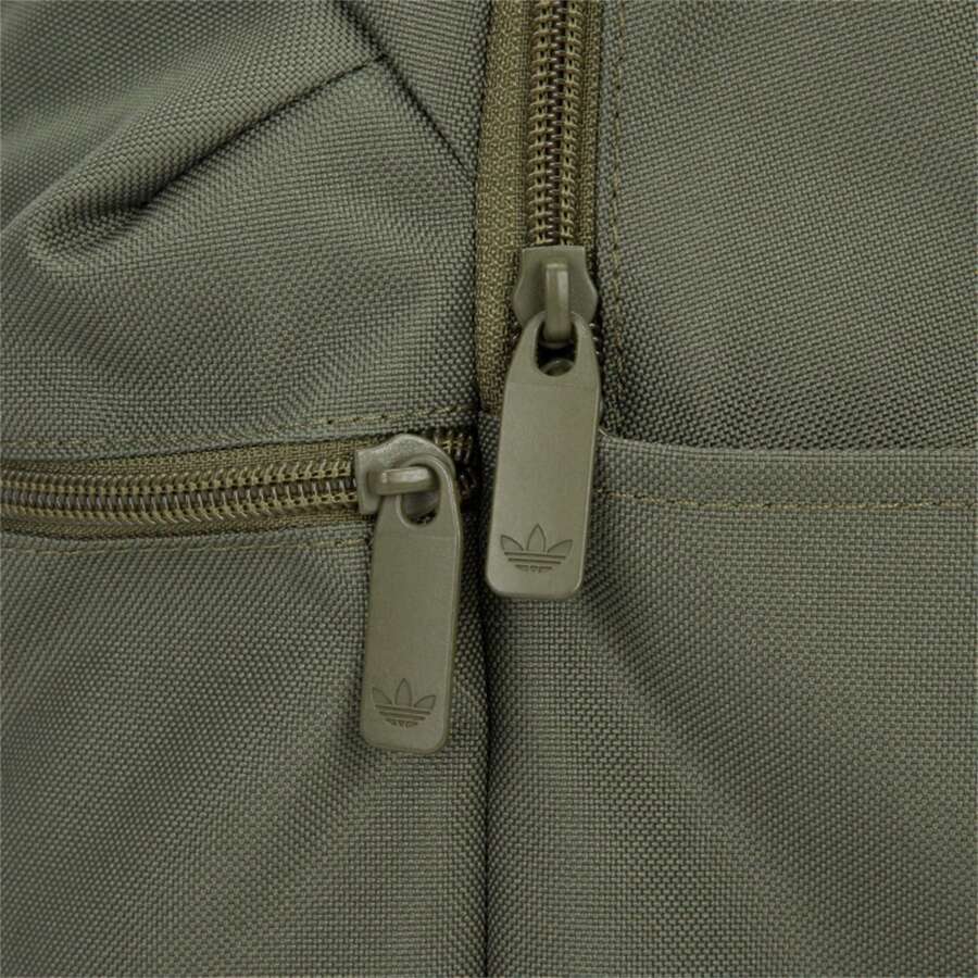 Adidas Mochila unisex de trébol verde, mochila de estudiante casual ...