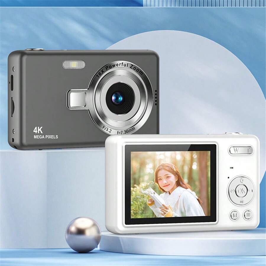 LARMCAM CCD Retro Style High-Definition Digital Camera, Beginner ...