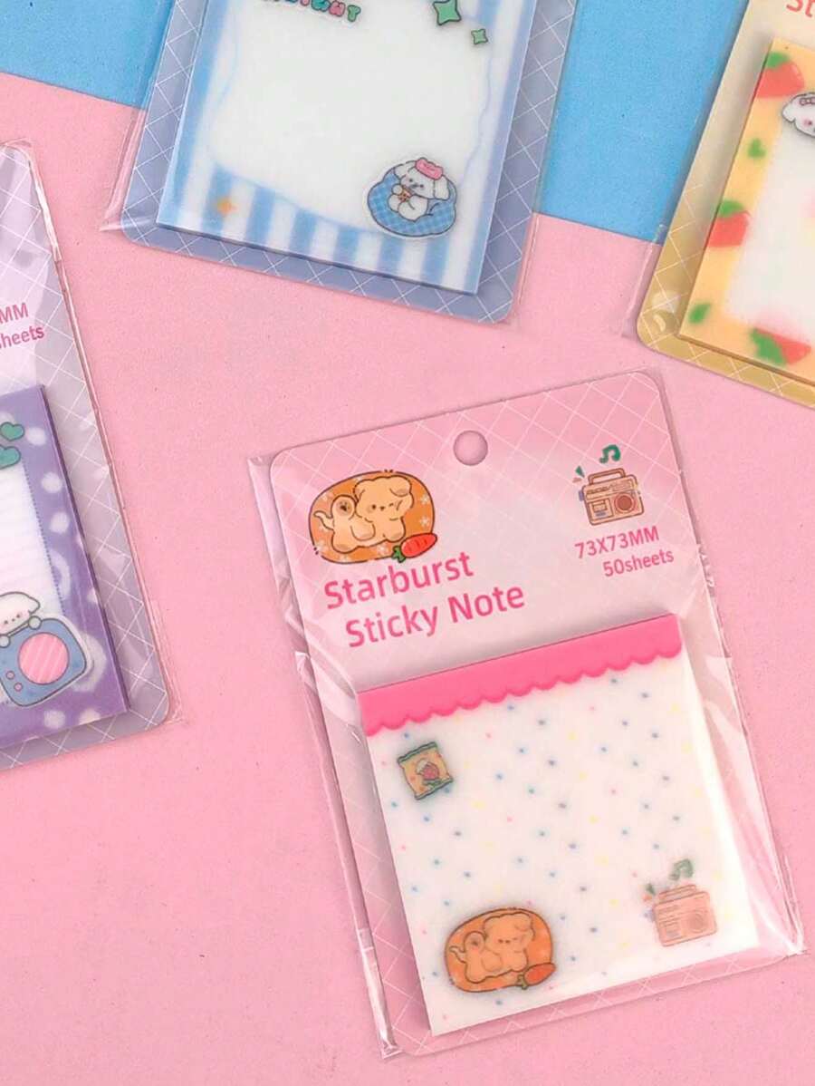 Bloco de Anotações, Starburst Sticky Note - Allmini | SHEIN Brasil