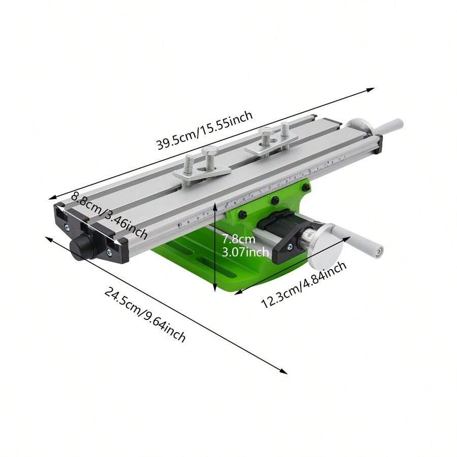 Cross Slide Table Compound Drilling Slide Table Easy Setup Portable ...