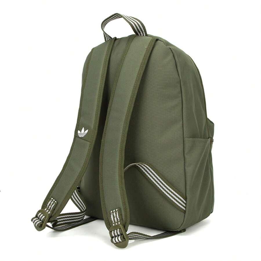 Adidas Mochila unisex de trébol verde, mochila de estudiante casual ...