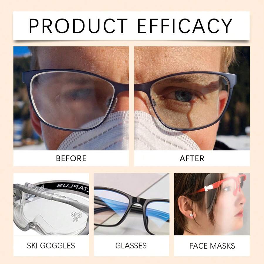 Anti-Fog Spray, Car Windshield & Window Glass Defogging Spray For Rainy ...