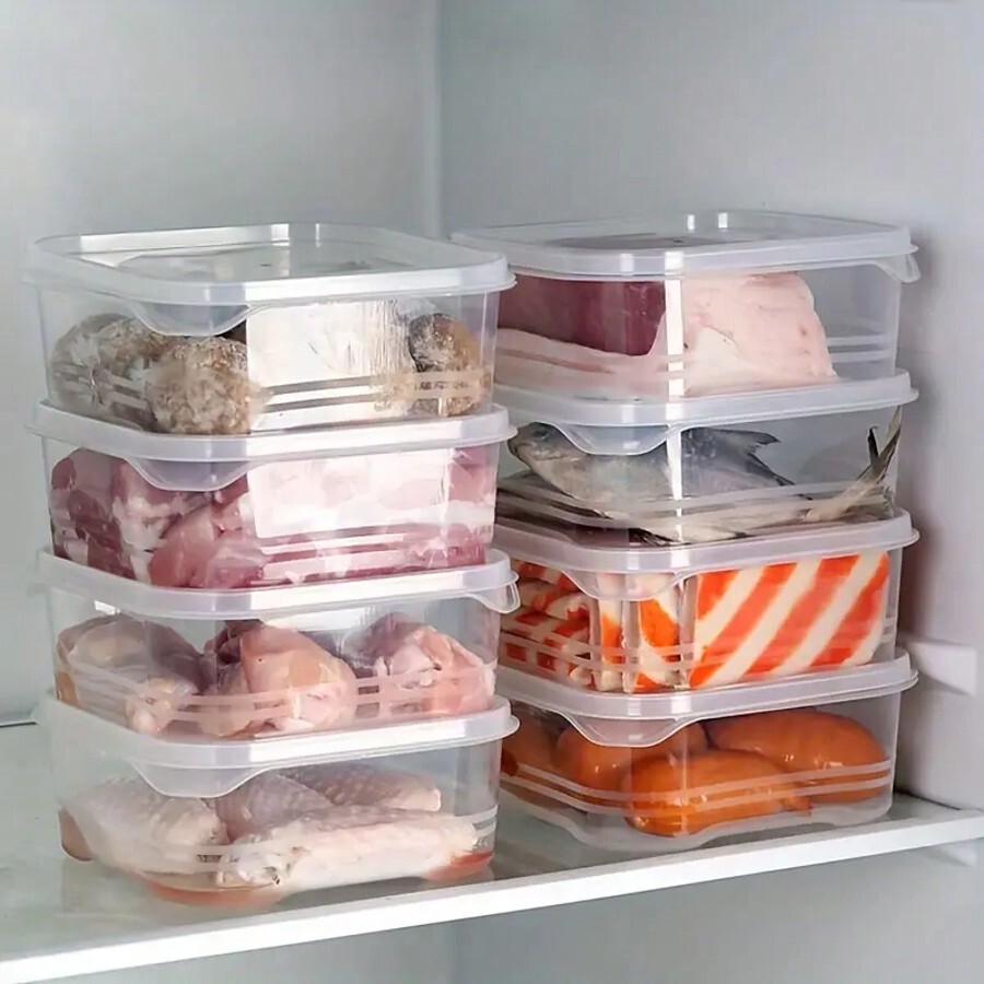 Sealed Freezer Storage Containers, Compartment Grid Separator Design ...